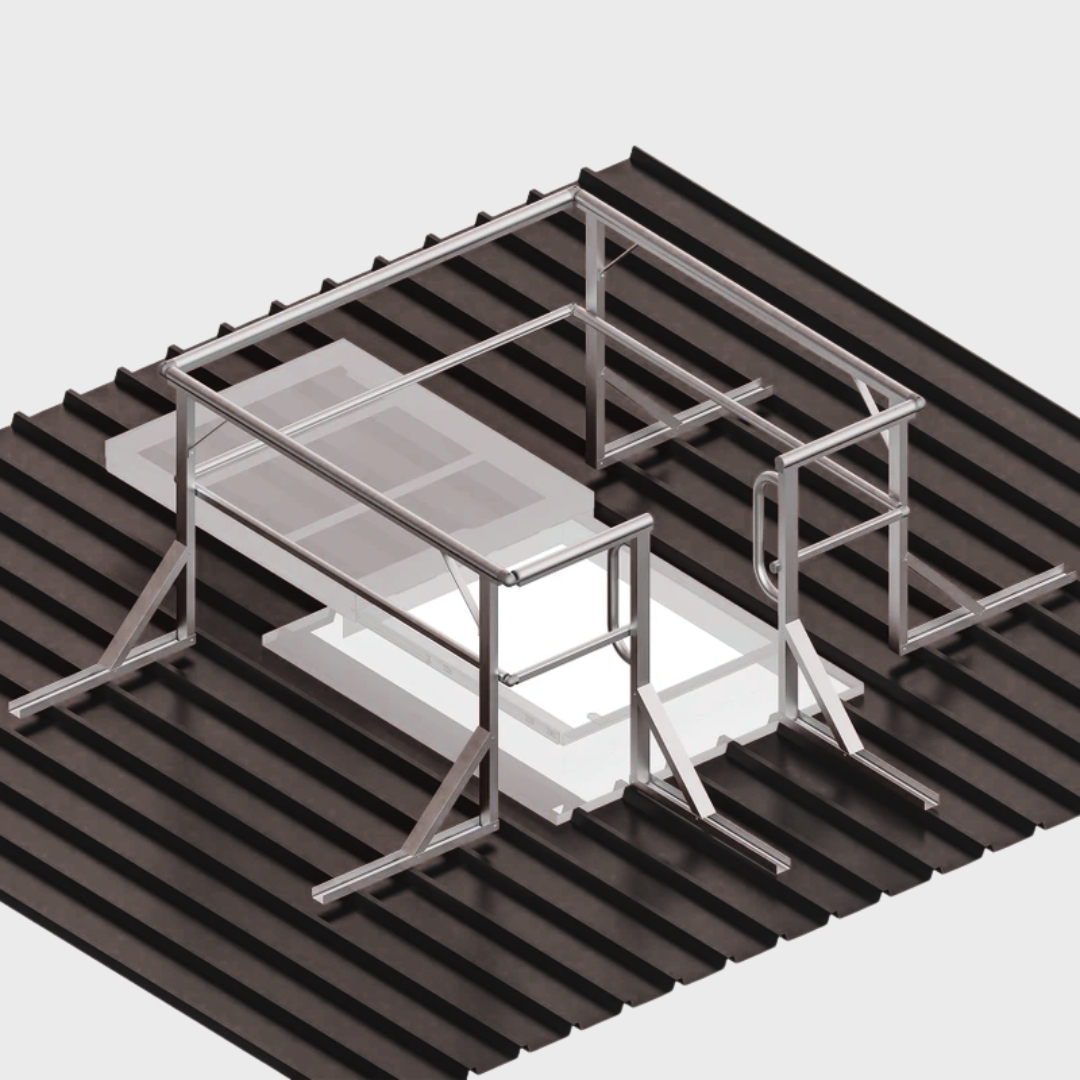 Hatch Guardrail Kit - Roof deck Mount | Hart Australia