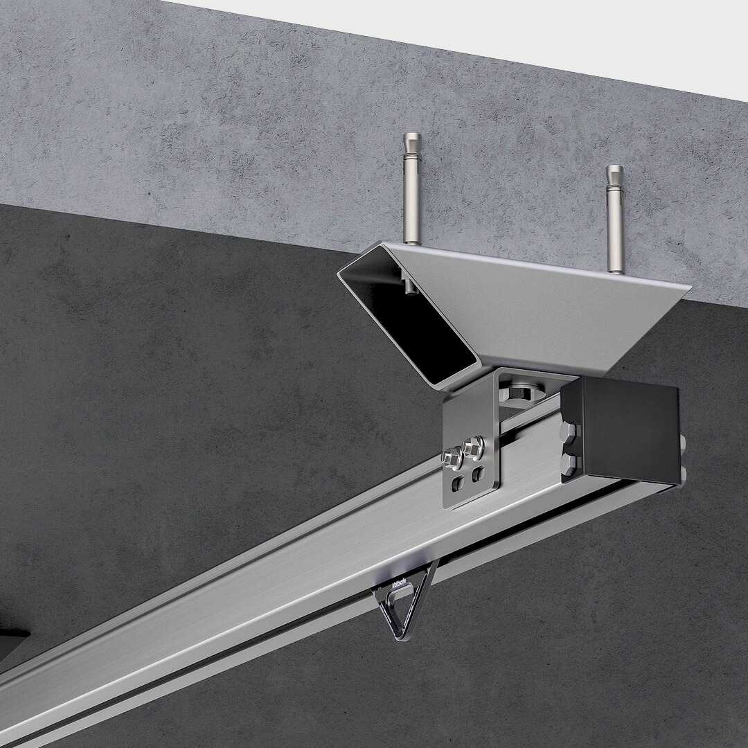 Enclosed Rigid Rail, Ceiling Mount | Hart Australia